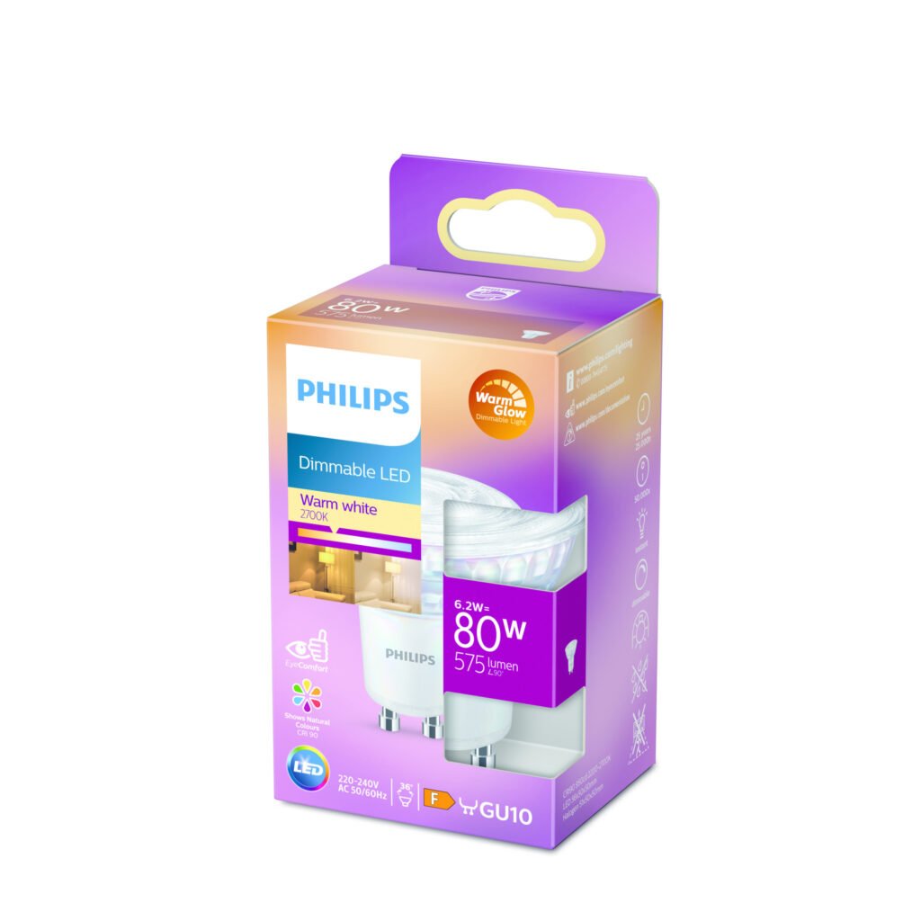 LED Spot GU10 80W Dimbaar Warm Wit Licht - Van den Heuvel Verlichting